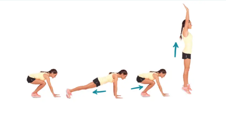 5 Burpee Variations for Weight Loss at Home - Saayla